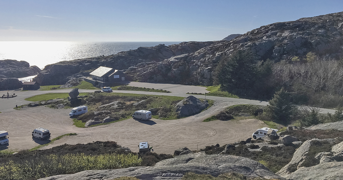 Kap Lindesnes - der Südkapp Norwegens » Nordwärts mit Hund